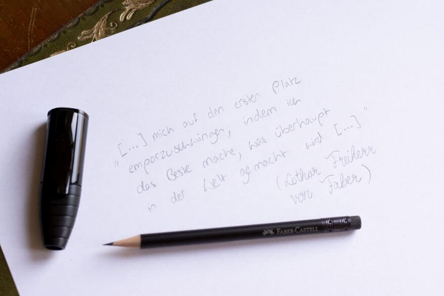 Die Geschichte des Bleistifts - Staehlin