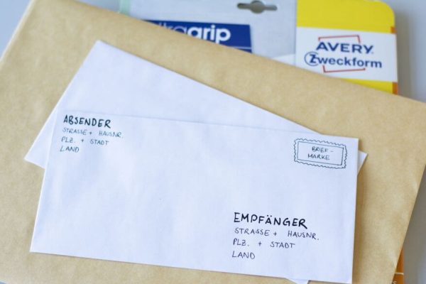 Briefumschlag: Größen, Formate und Versandtipps - Staehlin