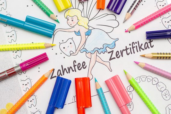 Zahnfee-Brief mit Vorlage (zum Ausdrucken) - Staehlin