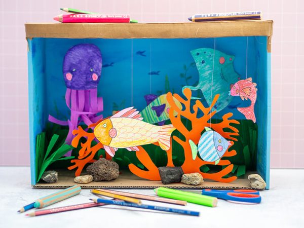 Aquarium Basteln Vorlagen